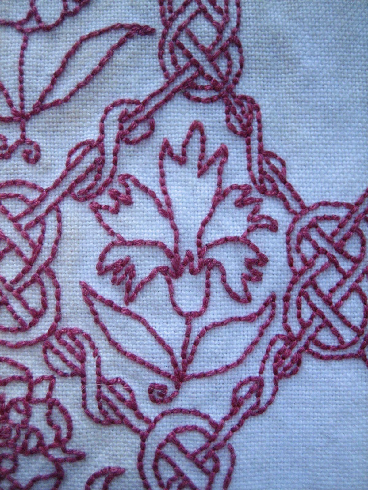 Deborah Lough Costumes - Samples of Hand Embroidery